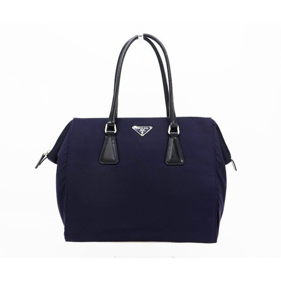 Prada | Bags | Prada Nylon Tote Bag Purple | Poshmark